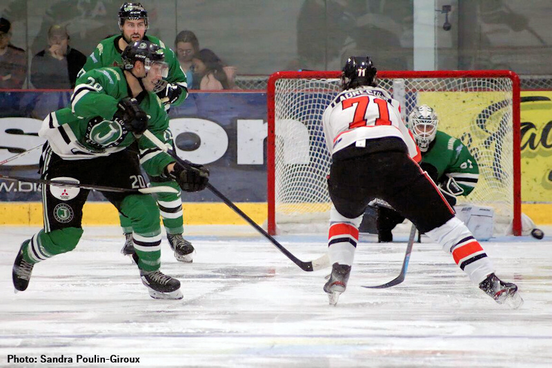 Victoire en prolongation à Thetford contre Jonquière; Trois points ce ...