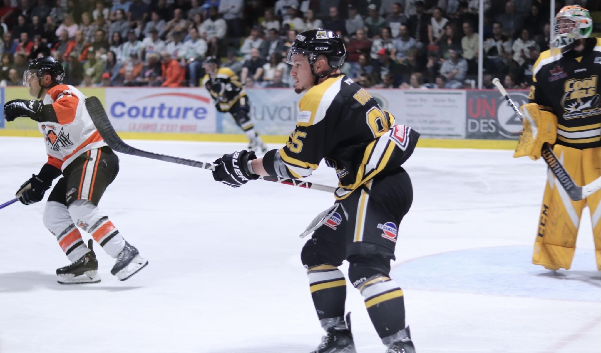 Marc-Éric Bourque s'est entendu avec St-Romuald - Semipro Magazine