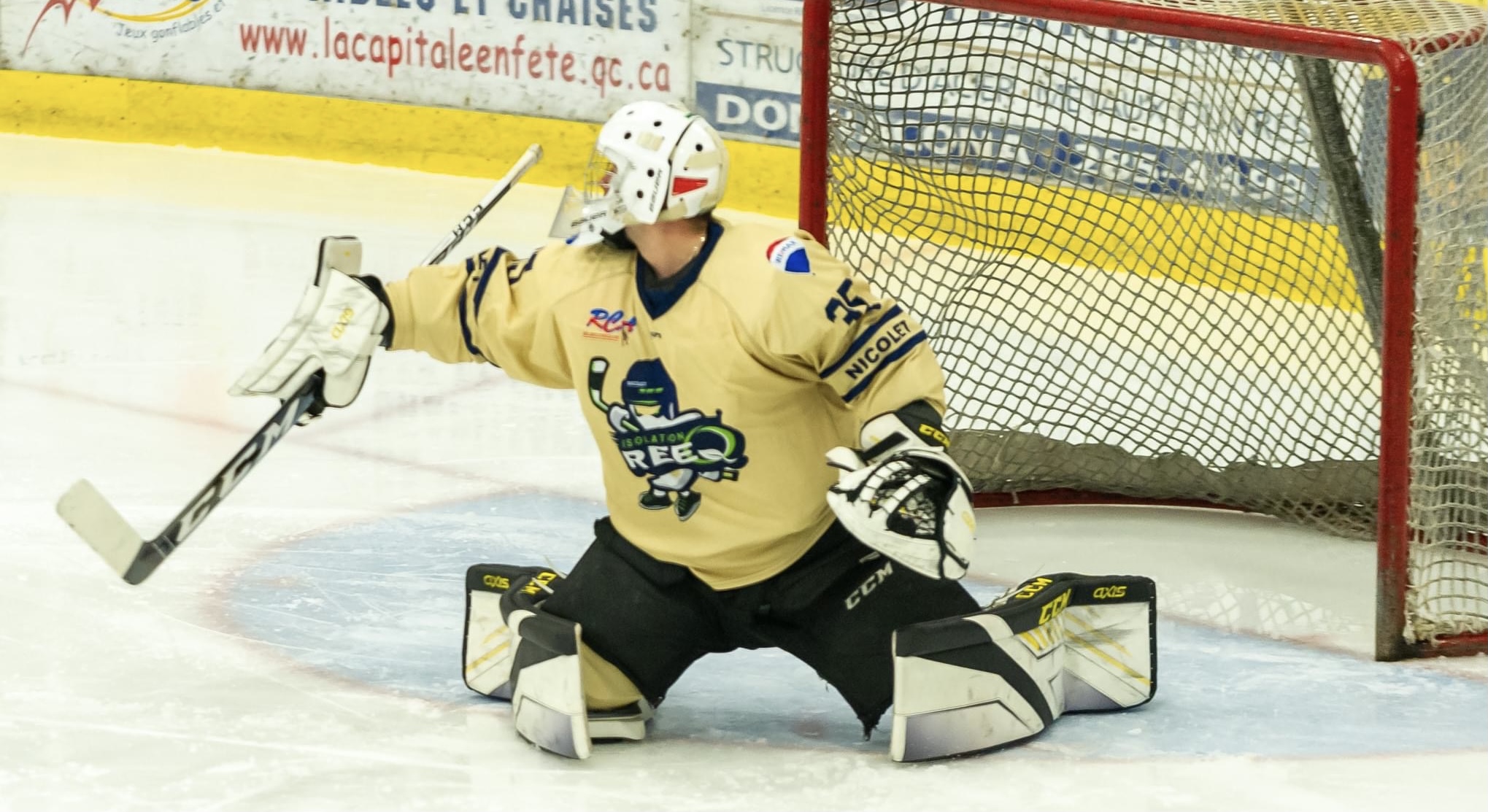 Un gardien de retour avec le REEQ Isolation de Nicolet - Semipro Magazine